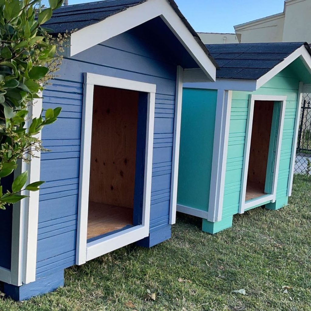 Paint Dog House Designs Building A Custom Doghouse Single Girl's DIY